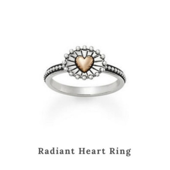 James Avery | Jewelry | James Avery Radiant Heart Ring Retired Size 95 | Poshmark